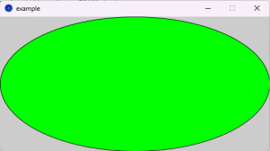 Processingの円と楕円の描画・circle()とelipse()について - マスジョイ