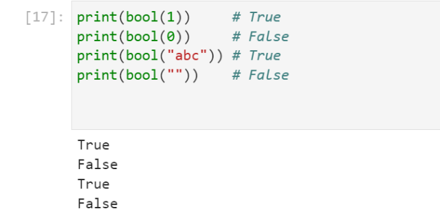 Pythonの真偽値(True,False)・真偽値への型変換・例題について - マスジョイ