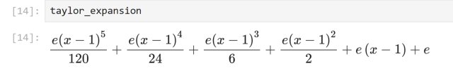 【SymPy・Python】テイラー展開の計算方法のseries()について - マスジョイ